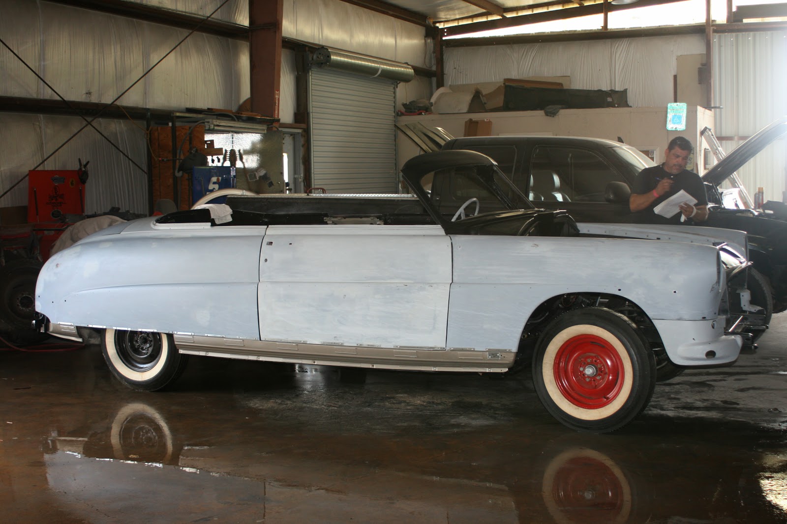 Russell and Vicki's '52 Hudson Hornet Convertible Restoration
