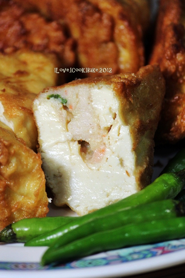 I Love. I Cook. I Bake.: Steamed Stuffed Tofu