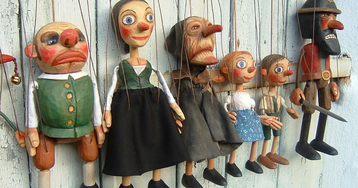 Tim Torkildson's Clown Alley: We are all just puppets