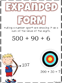 stickers and staples: Place Value Olympics!!