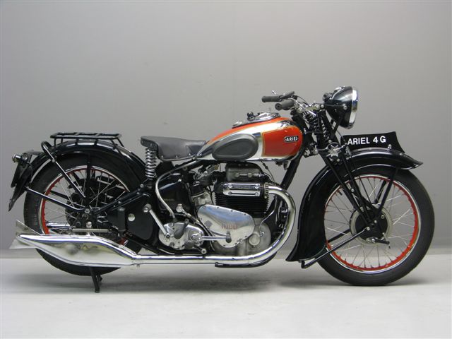 Antique Motorcycles: History of Ariel Motorcycle