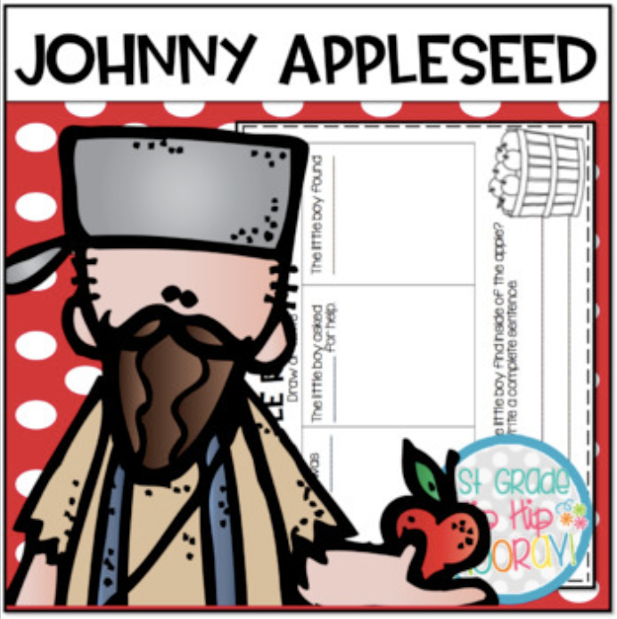 1st Grade Hip Hip Hooray!: Johnny Appleseed