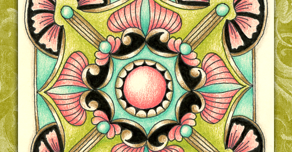 Time for Tangling: Today's Tangle - The Italian Tangle Video Tutorial