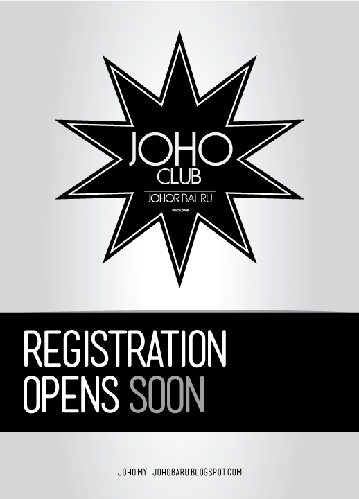 JOHO: Official JOHO Club REGISTRATIONS.