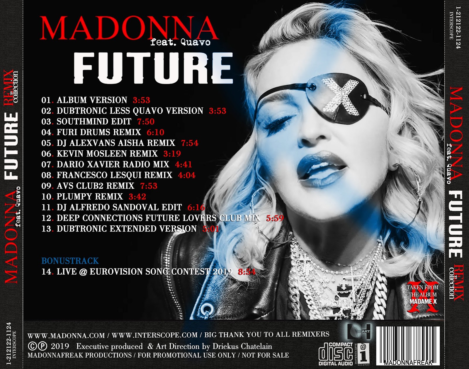 Madonna FanMade Covers: Future - The Remix Collection