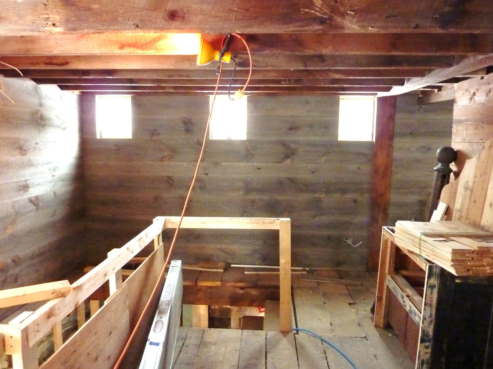 for the love of a house: the making of the barn mud room...