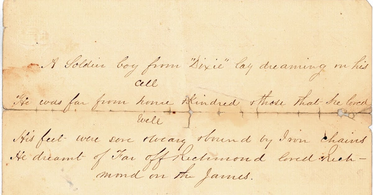 Sandusky History: Poem by Confederate Lieutenant S. Boyer Davis ...