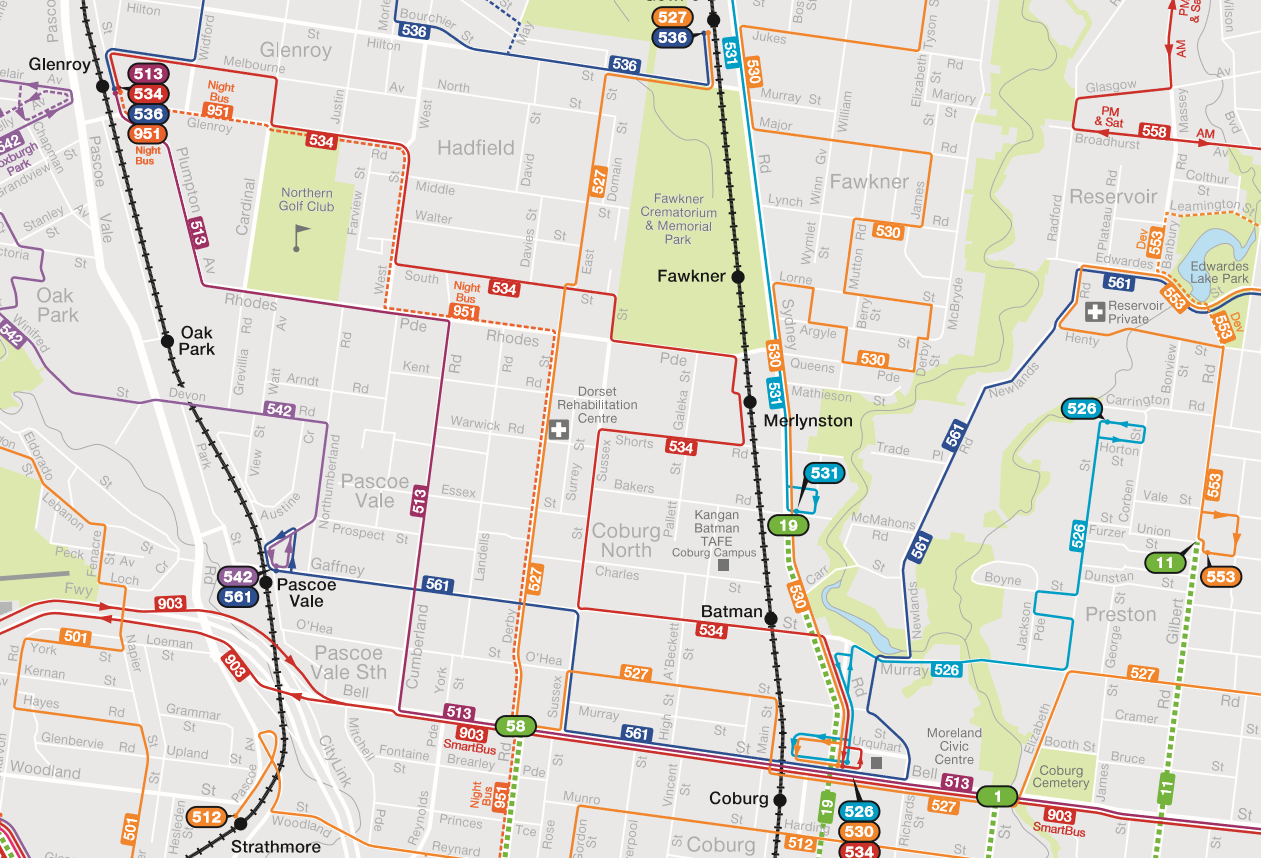 Melbourne on Transit: Timetable Tuesday #19: This way or that way? The ...