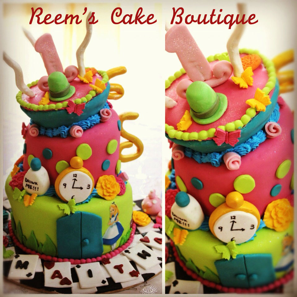 Reem's Cake Boutique: Alice in Wonderland Cake