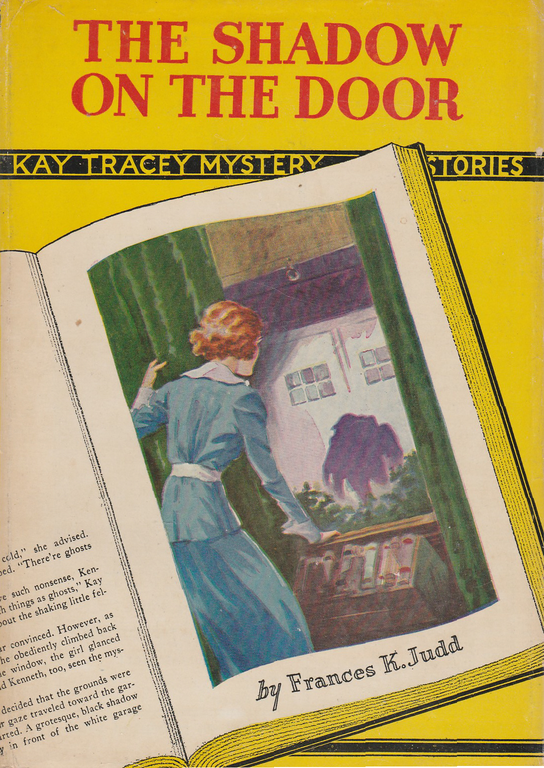 Series Books for Girls: Kay Tracey #4 The Shadow on the Door