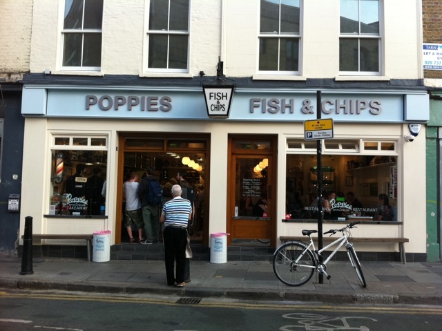 So what do you eat?: Gherkin off in the East End.