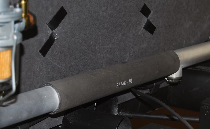 Dino 246 Restoration Blog: Preparing for Power: Installing the firewall ...