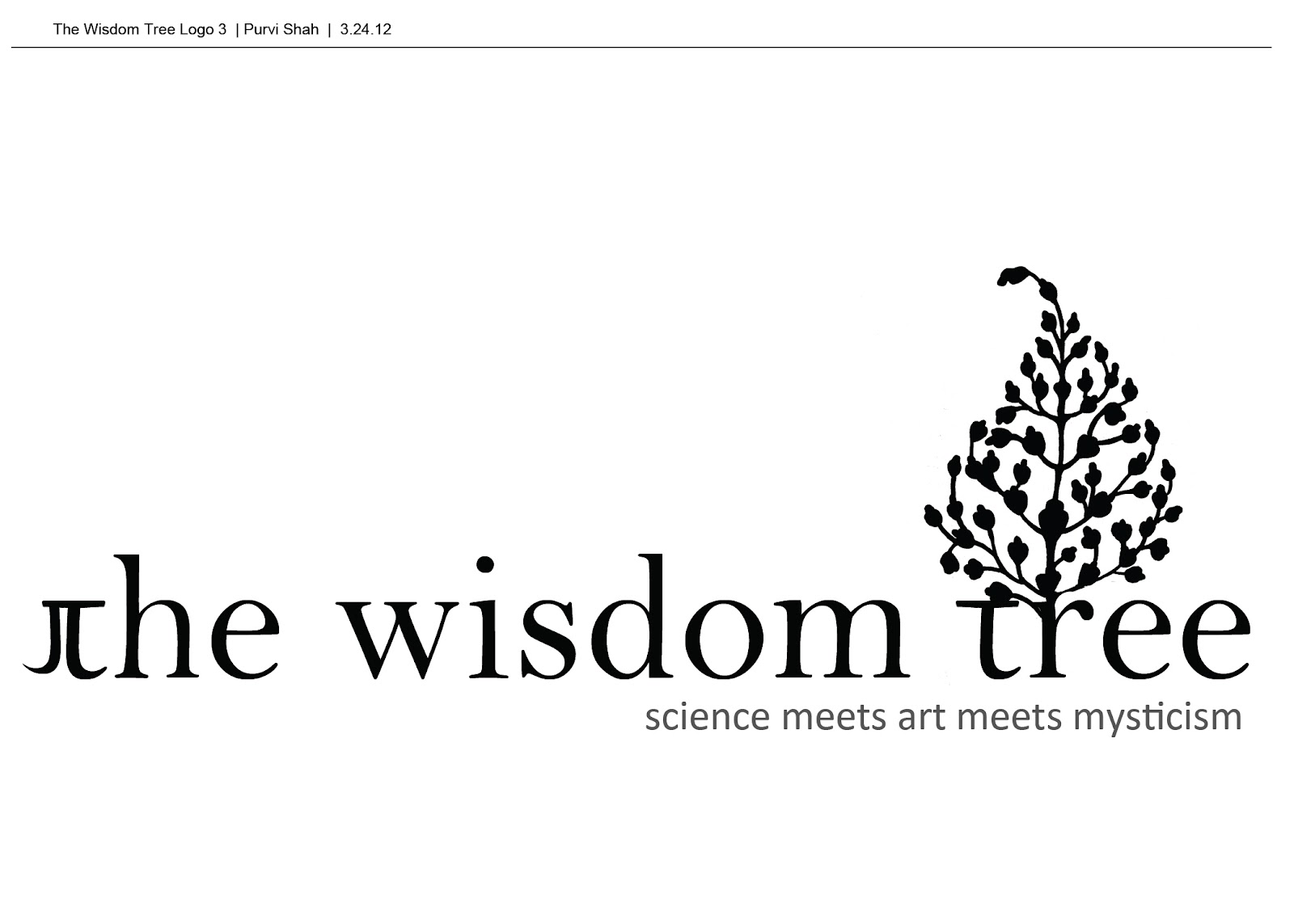 Purvi Shah: Wisdom Tree Logo
