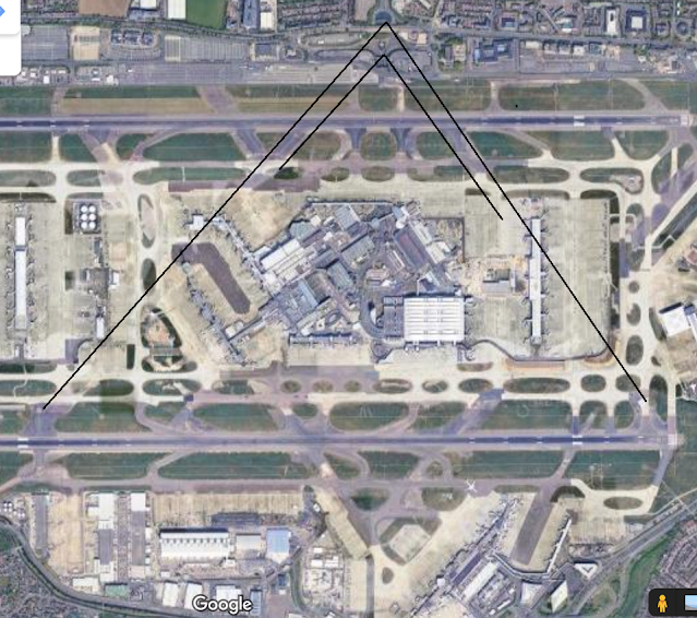 On The Inside Looking Out: Runway layout at Heathrow Airport