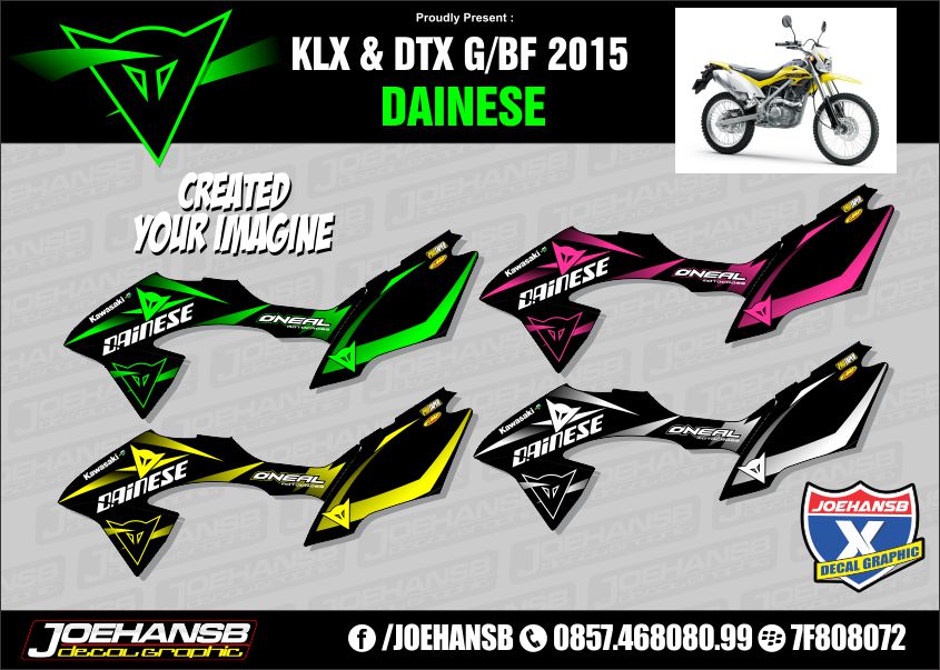Jual Decal Motor : Upadate Maret 2016 - Desain Inspiratif untuk DTX KLX ...