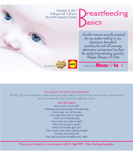 Paty M's Nutrition World: "Breastfeeding Basics" Seminar