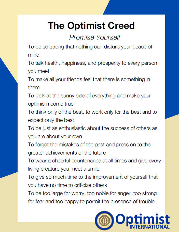 PNW District Optimist Clubs: 2021