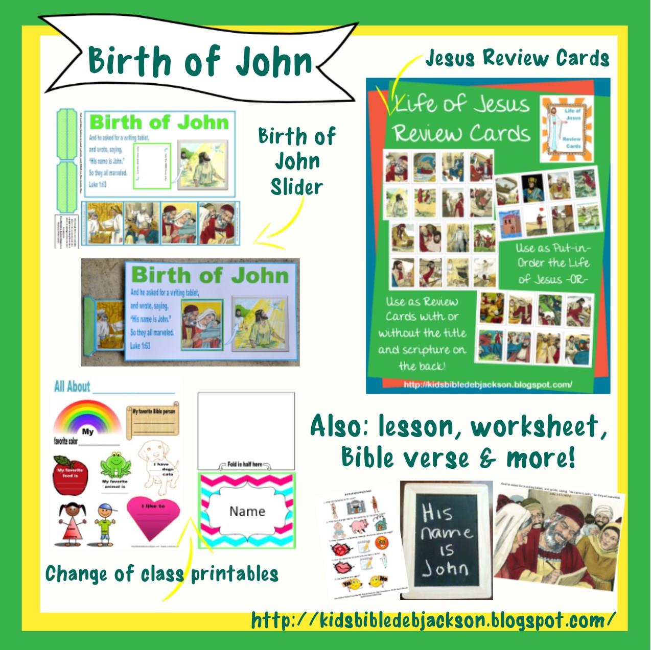 Cathy's Corner: John the Baptist: A Special Voice | Bible Fun For Kids