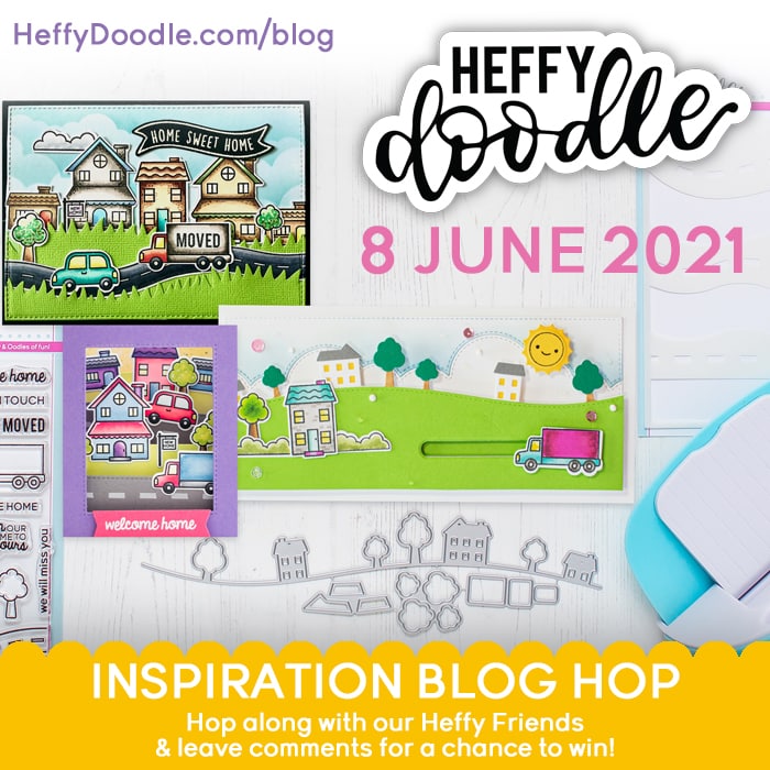 A thousand sheets of paper: Heffy Friends Inspiration Hop