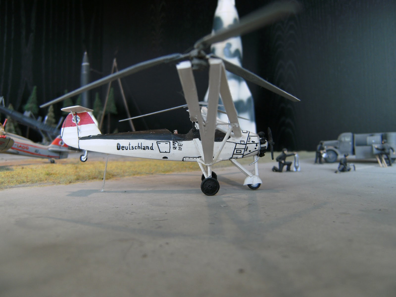 Happyscale-Modellbau: Focke Achgelis Fa 61 - Huma models scratch ...