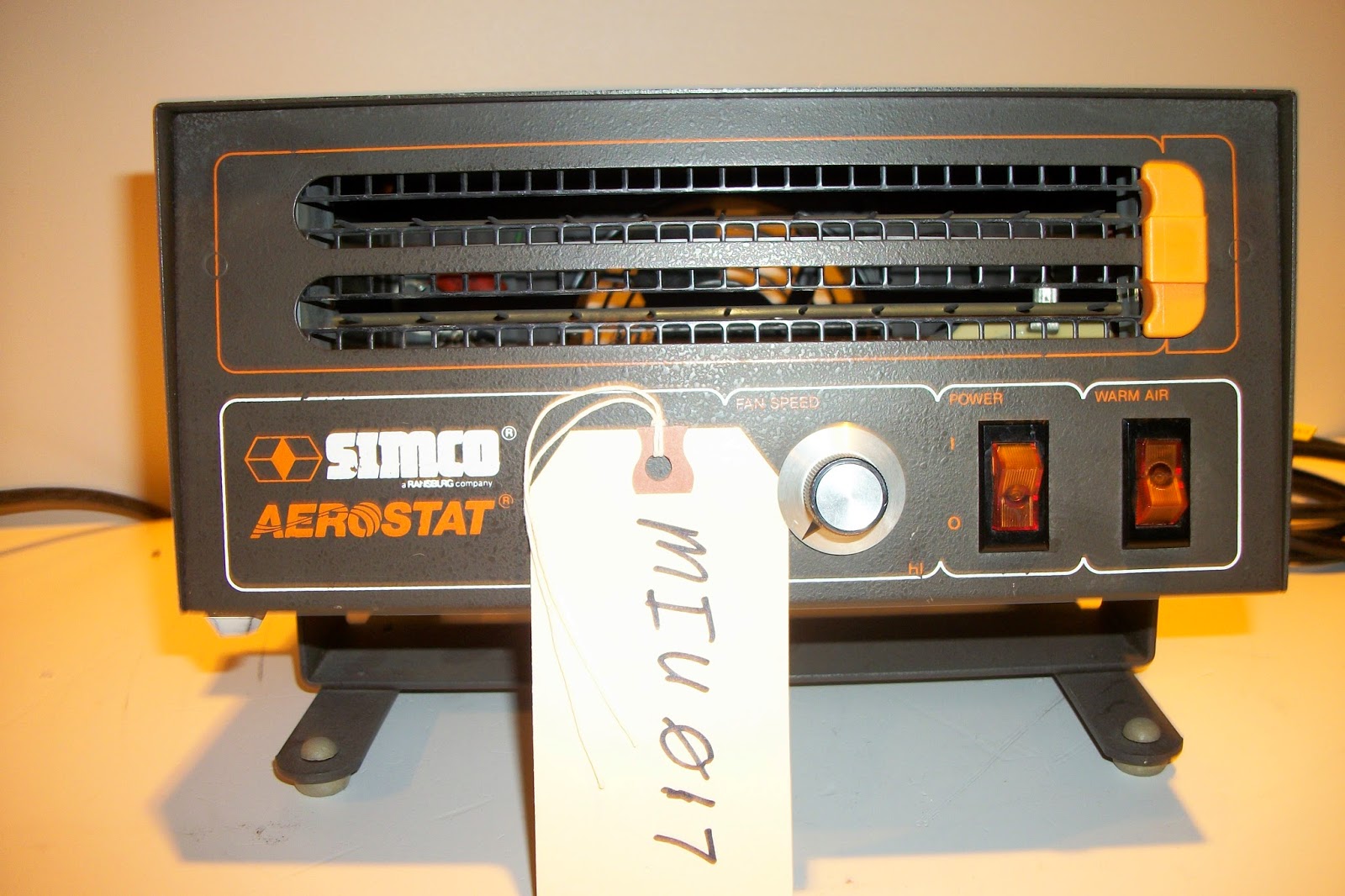 Simco Aerostat A300 Ionizer Blower (MIU017) - Panatron Inc.