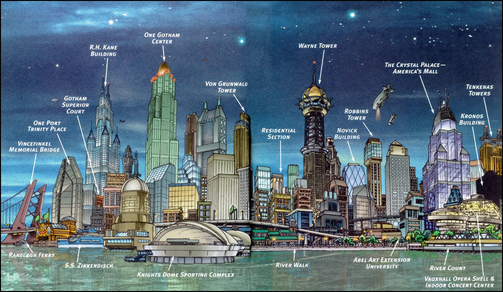 Beyond the Map - Capturing the Feel of a Superhero City