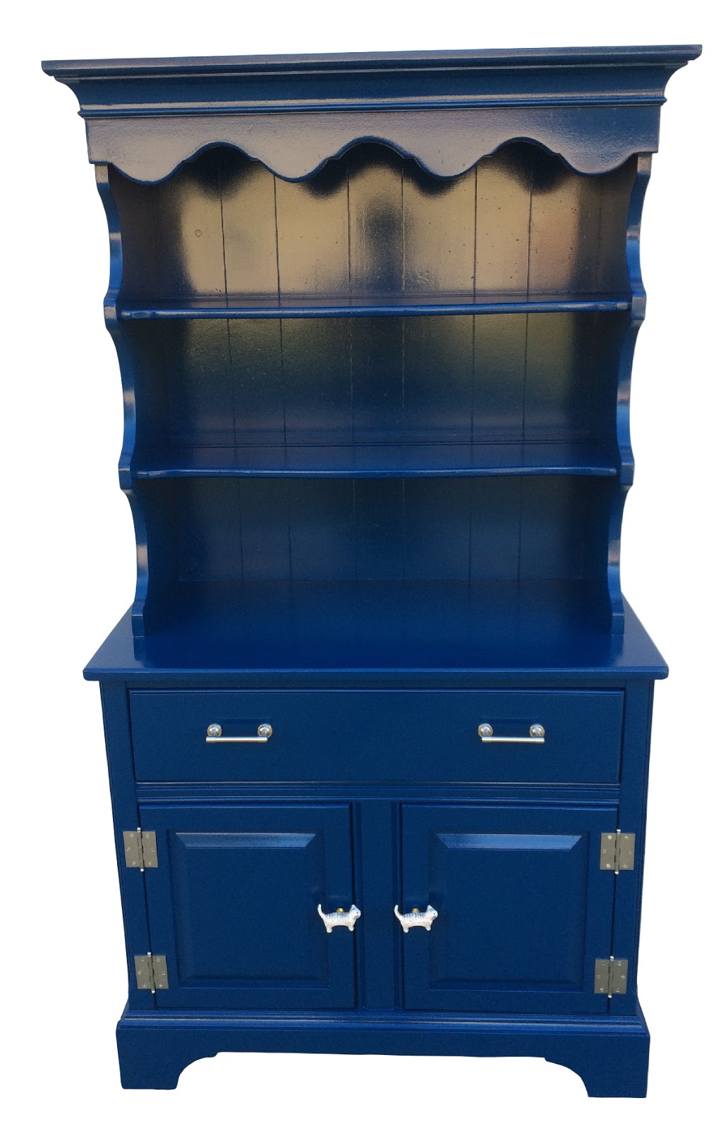 Finale Furniture Restoration Services, LLC: Mid-Century Hutch Modernized