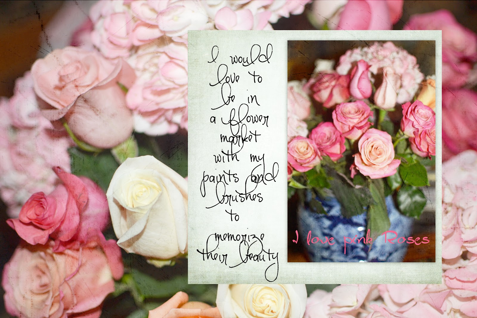 A SCRAPBOOK OF INSPIRATION: Pink Bouquet Inspiration
