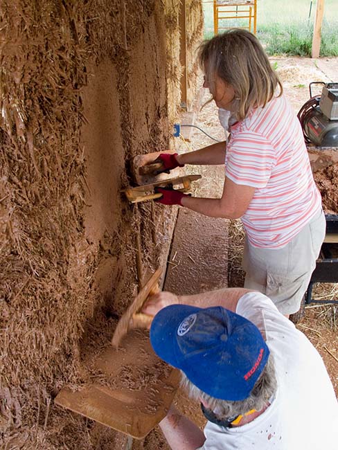 Our House of Straw: Fun With Plaster