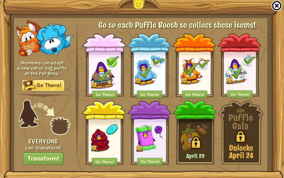 Ocean at CP: Puffle Party 2014 - Day 6