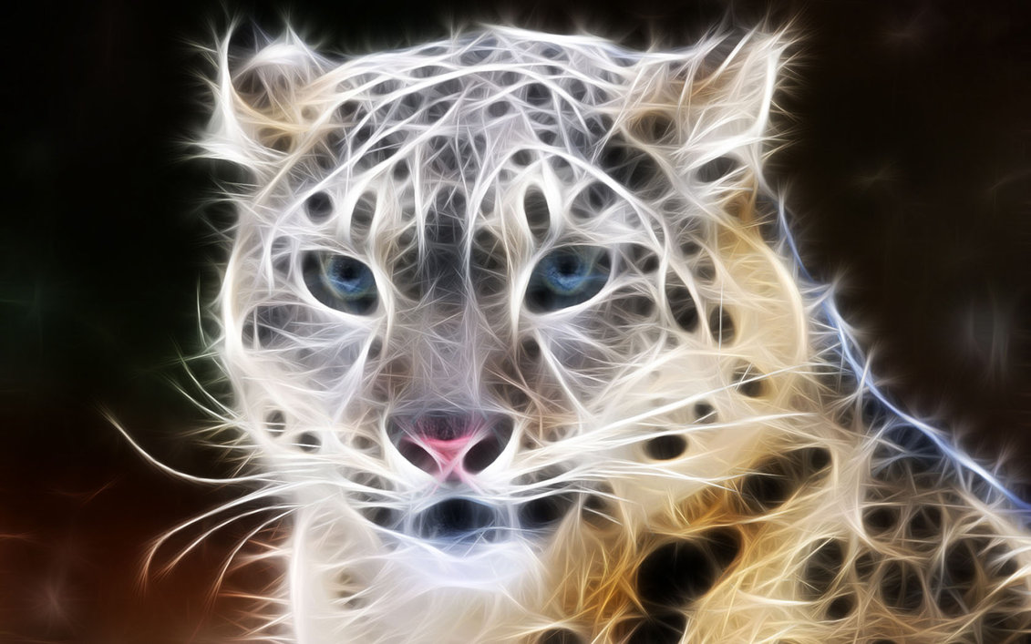 Fractal | big cats leopard | ART TWO