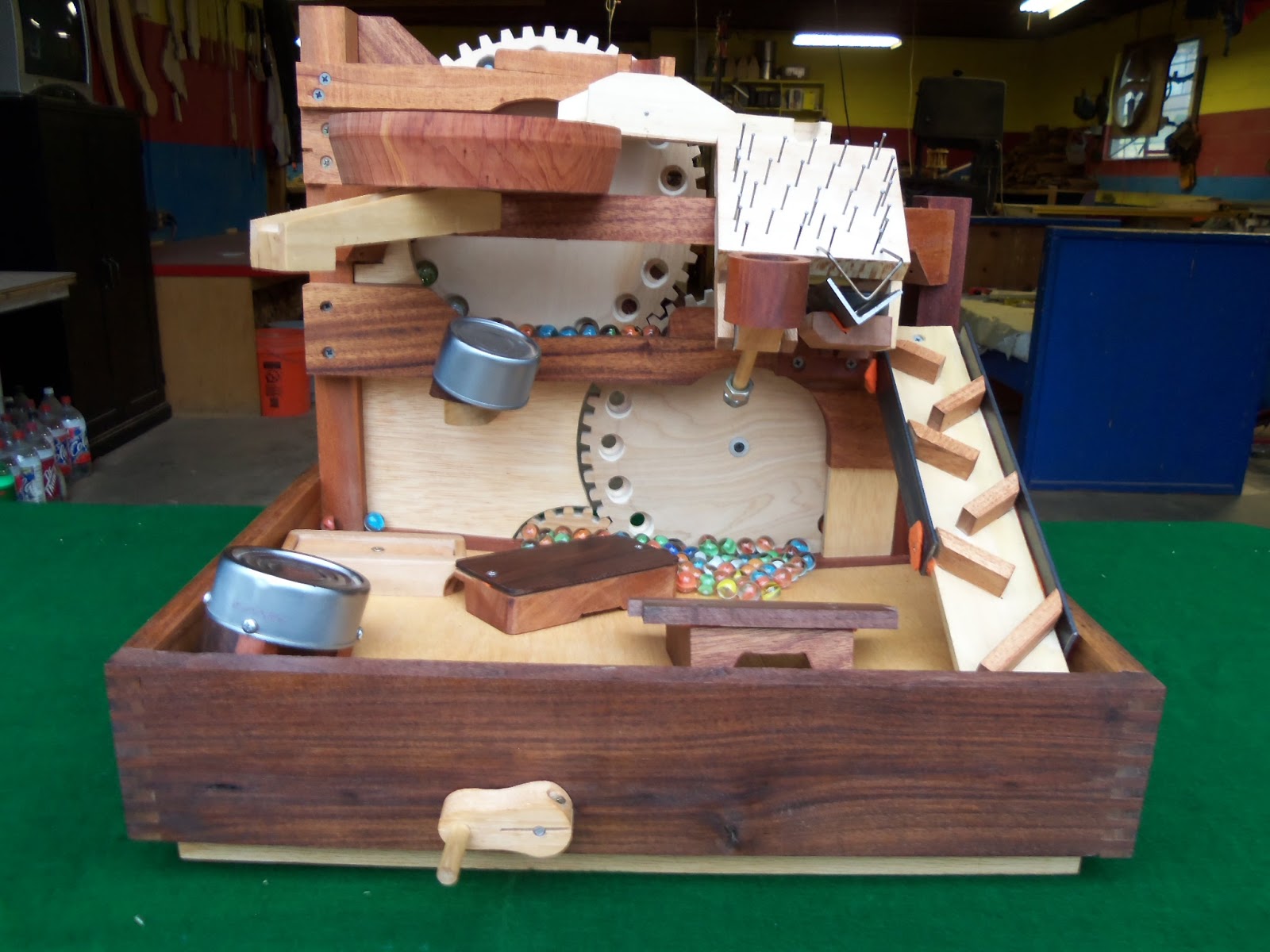 WDDSr Fine Woodworks: Marble Machine 2.1