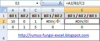 Rumus Fungsi Excel: Rumus Dasar Excel