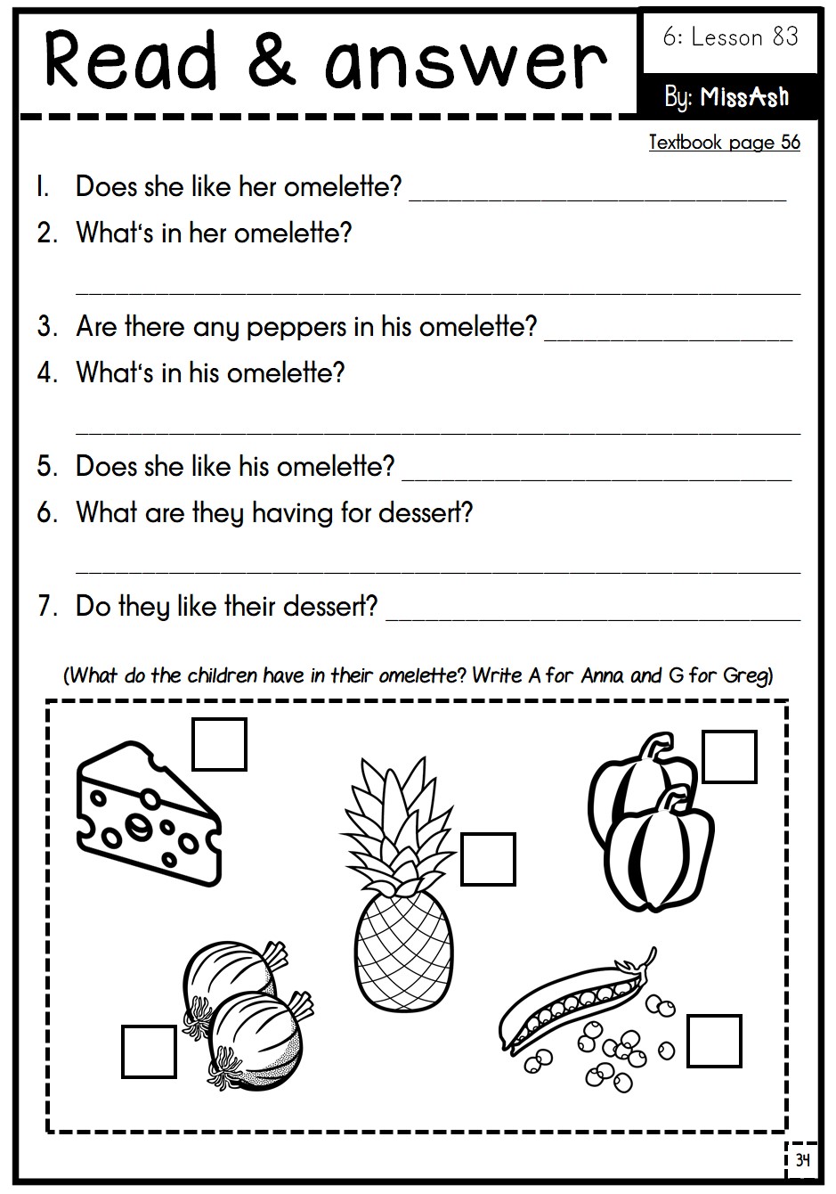 ASH THE TEACHER: YEAR 3 L81 - L85 (M6)