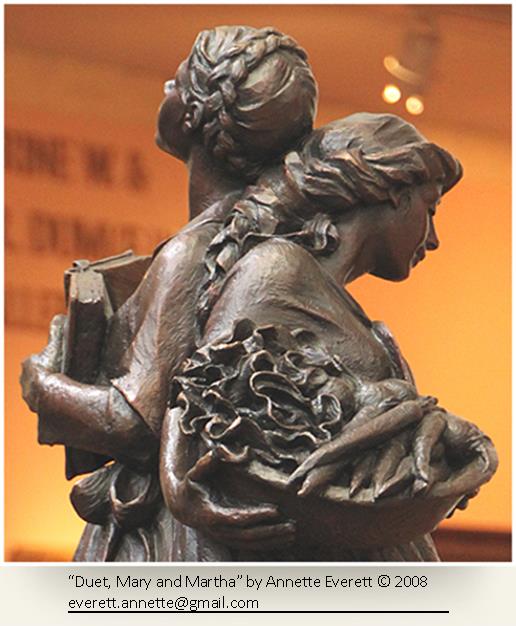 Footprints From the Bible: Cynthia Davis Author: Mary and Martha of Bethany