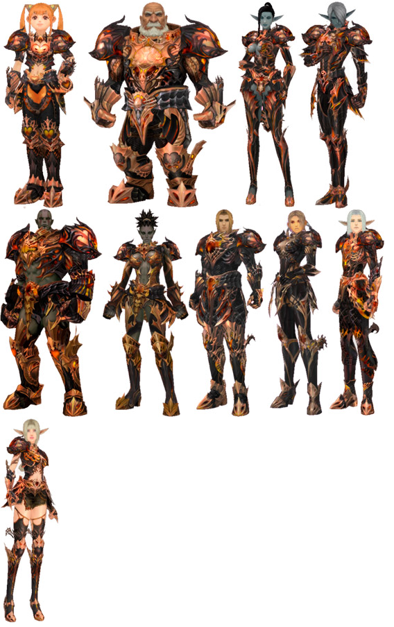 Lineage 2 Freya: Novas Armaduras (Armors) ~ L2 Quest Maker