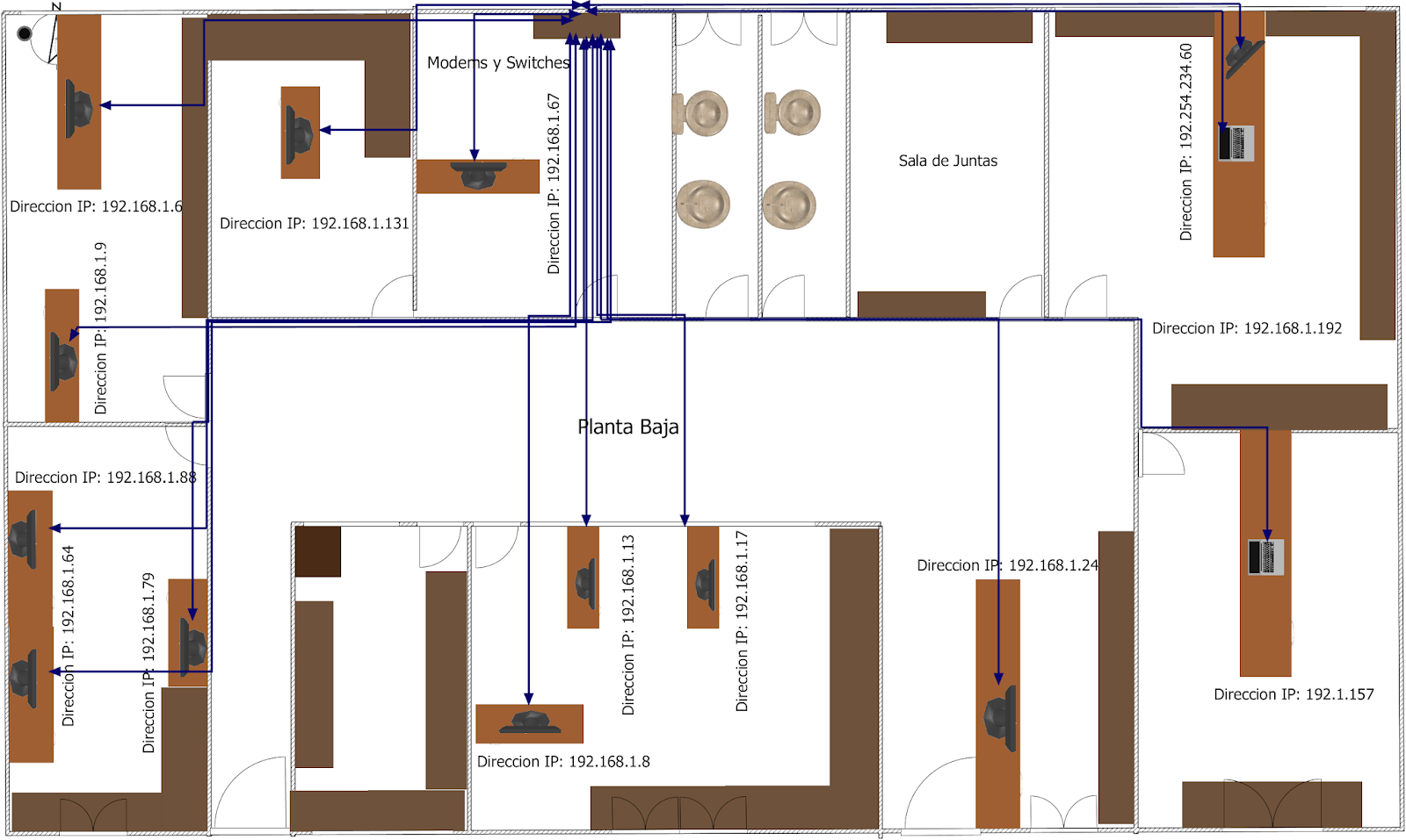 Diseña la red LAN de acuerdo a las condiciones y requerimientos de la ...