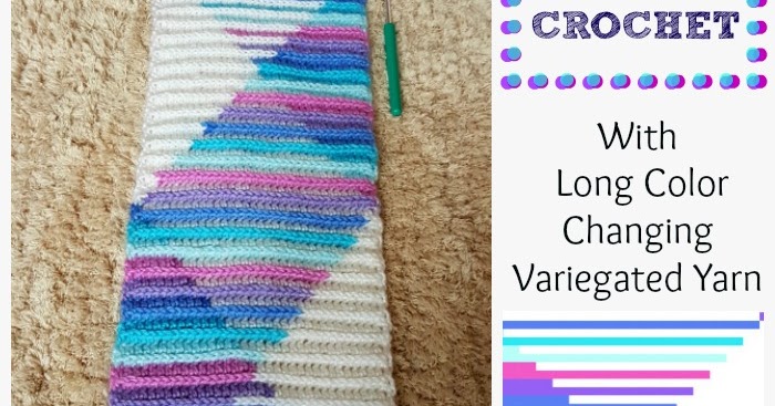 My Hobby Is Crochet: Tutorial: How to Crochet Planned Color Pooling ...