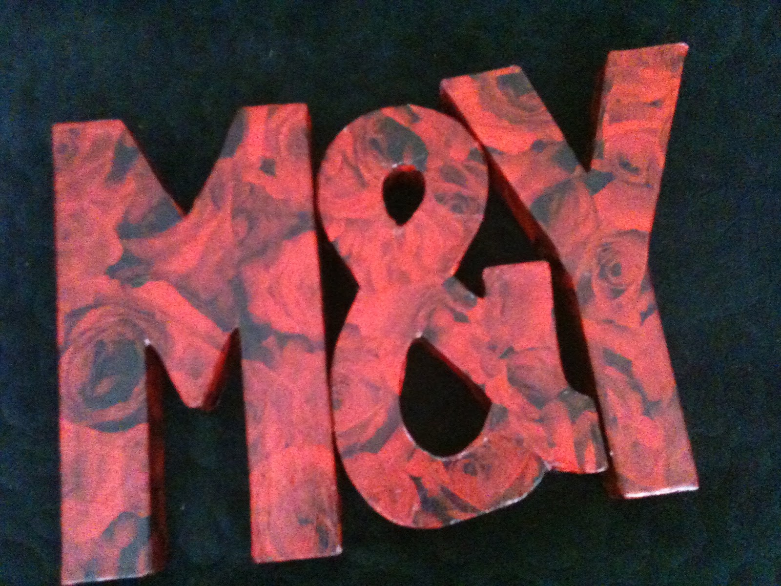 Yasmin Elizabeth: Decopatch Monogram Hanging Letters Tutorial