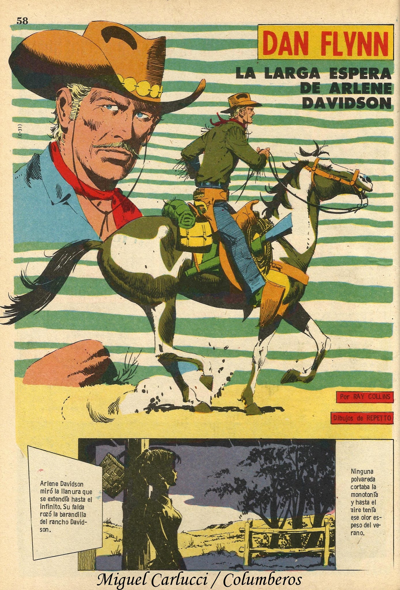 Columberos: Dan Flynn - 031 - La Larga Espera de Arlene Davidson