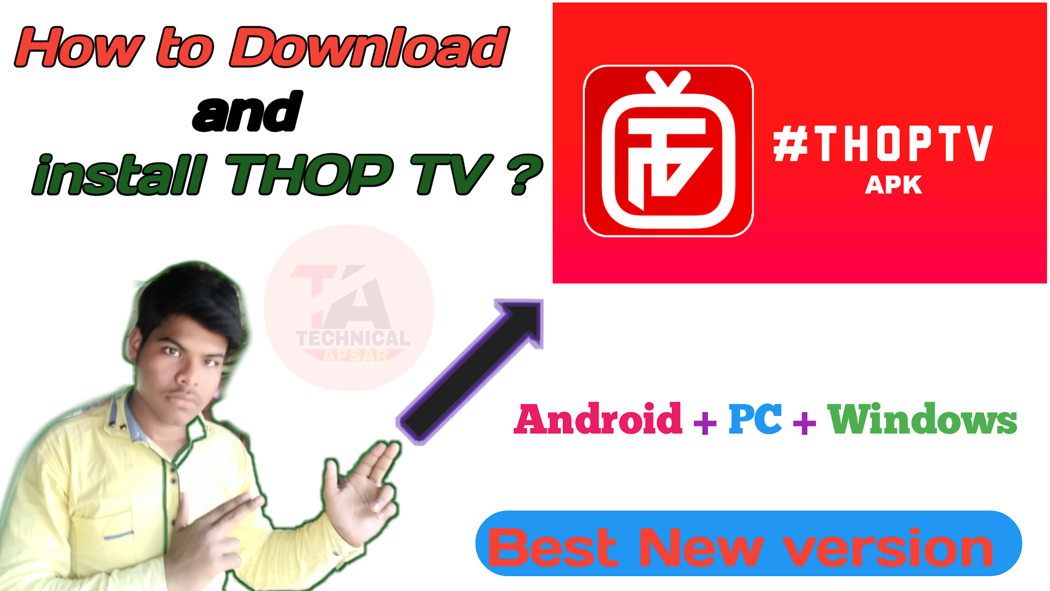 How to use Thop TV