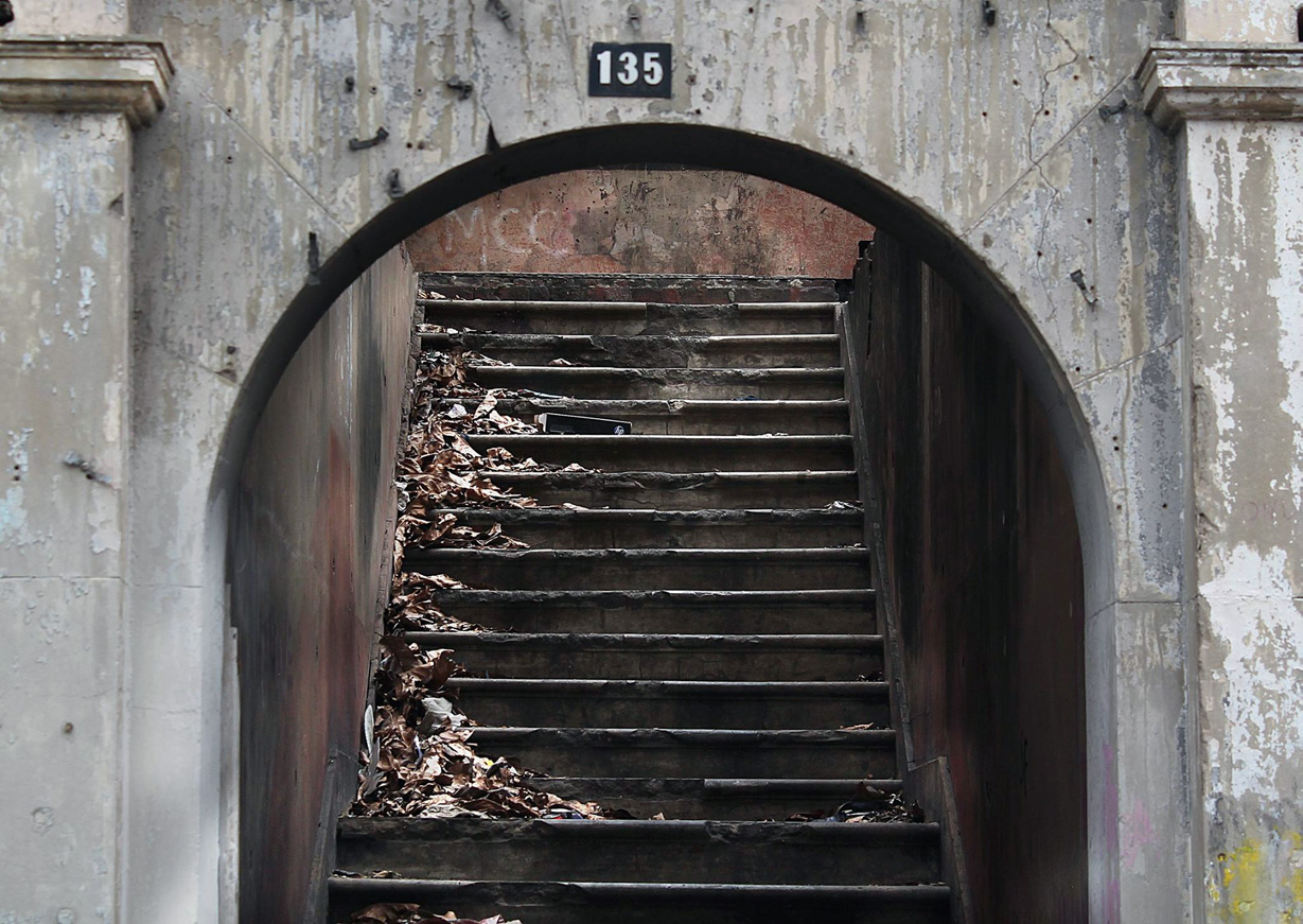 Prédio Pott - estudo da U. Pretória, estrutura e fachada leste (11/12)