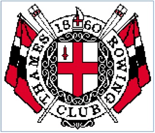 EASY PATTERNS: Thames Rowing Club cross-stitch pattern