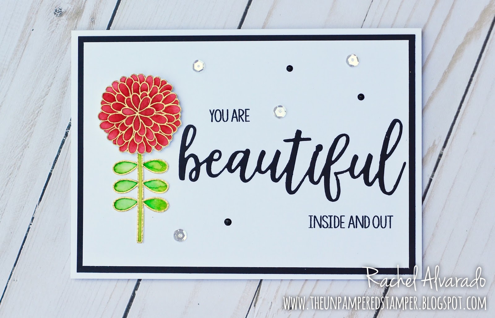 The Unpampered Stamper: Beautiful Statement Set & Sizzix Cupcake Fold-It