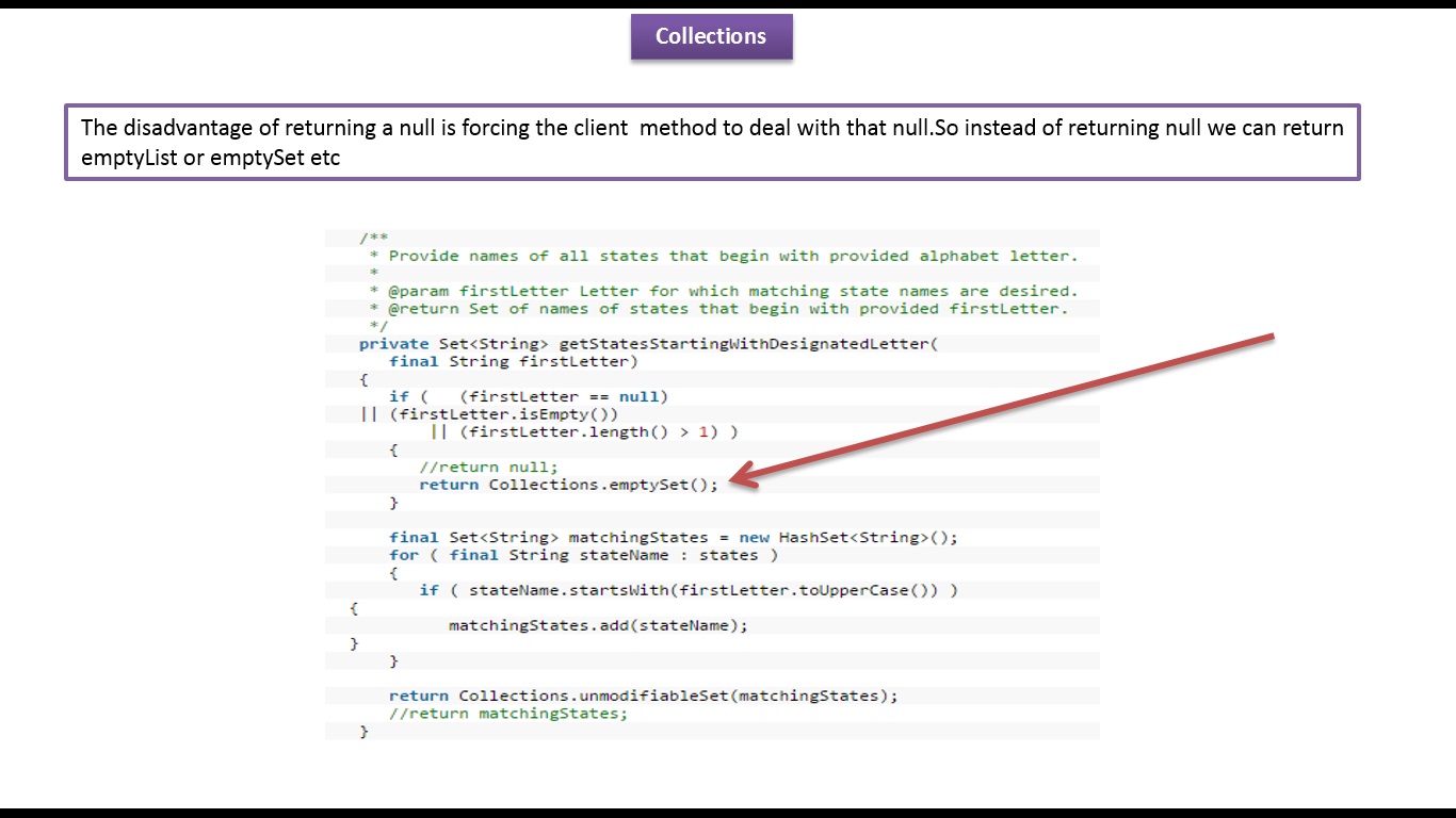 Java Ee Java Collection Framework Collections Emptylist