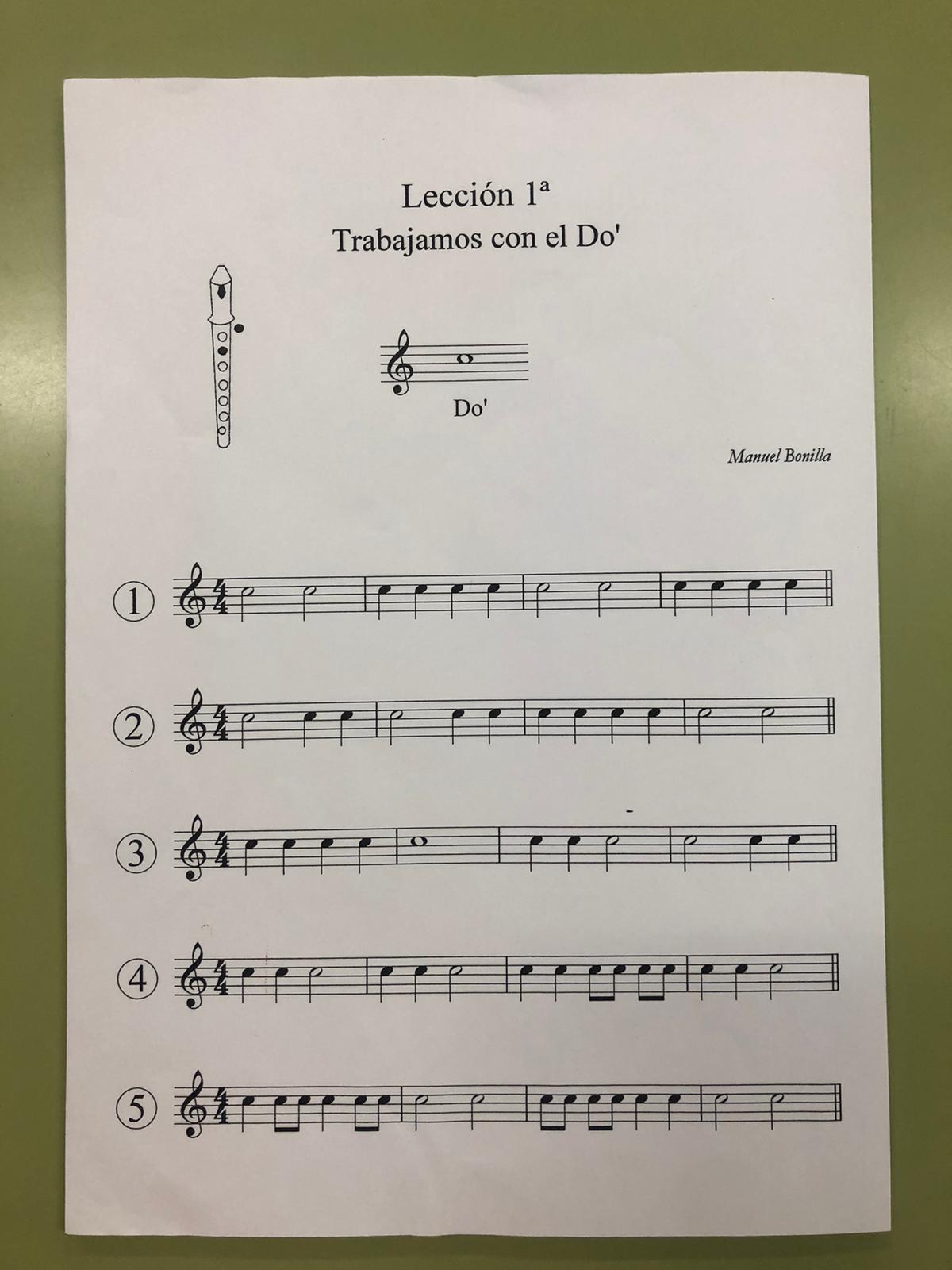 MÚSICA EN EL AULA: LECCIÓN Nº1 aprendamos el Do agudo