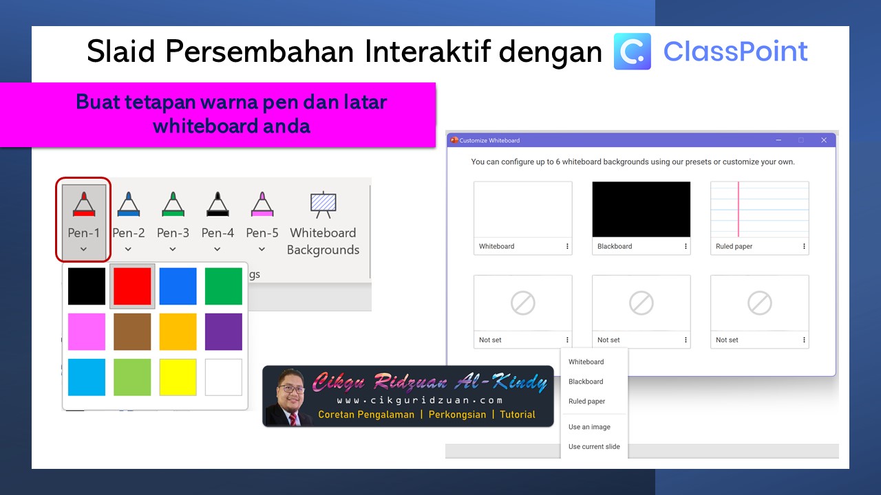 Slaid PowerPoint Interaktif Menggunakan ClassPoint (Bahagian 1)