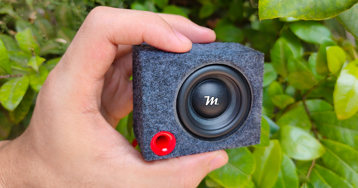 DIY Mini Subwoofer: (30-45Hz) Low Bass Test Mini Subwoofer Fly Mingo ...