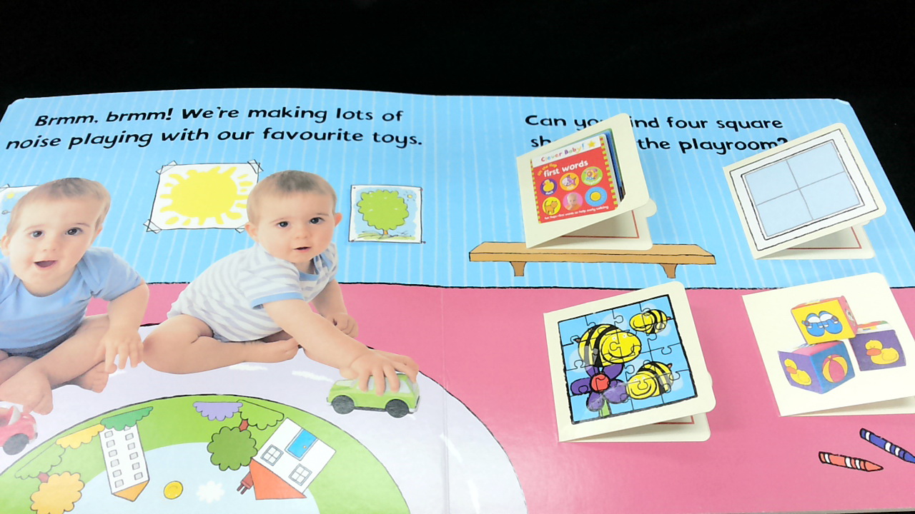 Kid Books Blog: 463.Clever Baby : First Word / First Shape