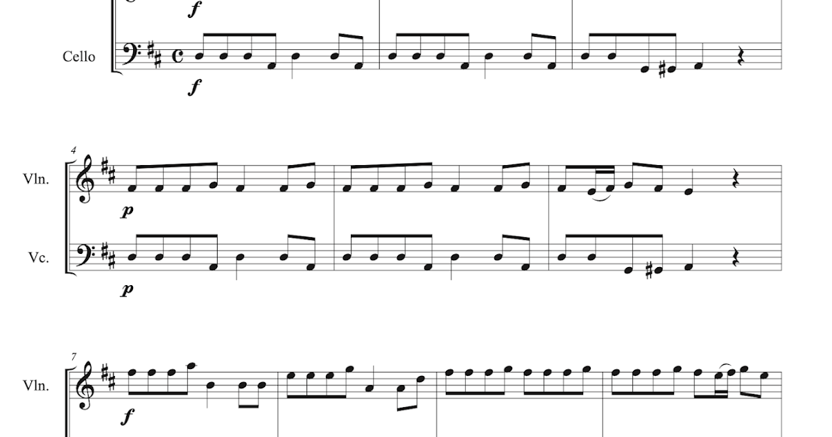 String Kids Orchestra: Vivaldi: Theme from Autumn (duet)